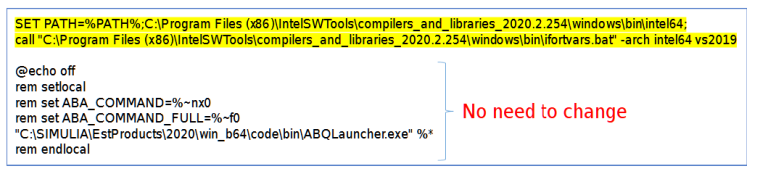 Linking Abaqus with Fortran Compiler: step-by-step guide | Mathech Simulation Services