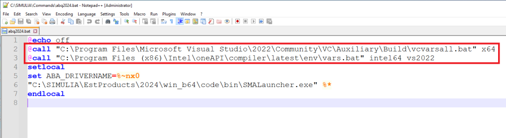 Linking Abaqus with Fortran Compiler: step-by-step guide | Mathech Simulation Services