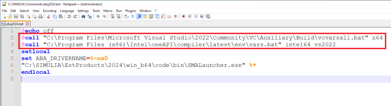 Linking Abaqus with Fortran Compiler: step-by-step guide | Mathech Simulation Services